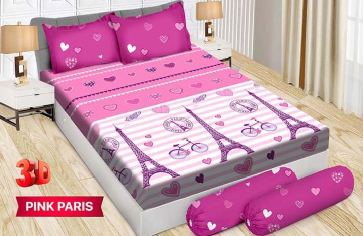 SPREI / SEPRAI BONITA 3D DISPERSE ANTI LUNTUR - PINK PARIS | Lazada ...
