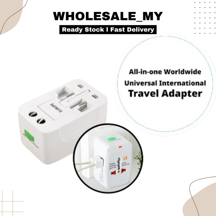 All-in-one Worldwide Universal International Travel Adapter | Global ...