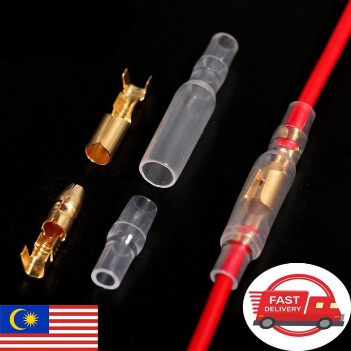 200/400PCS 3.9mm Male & Female Bullet Wire Electrical Cable Connector ...