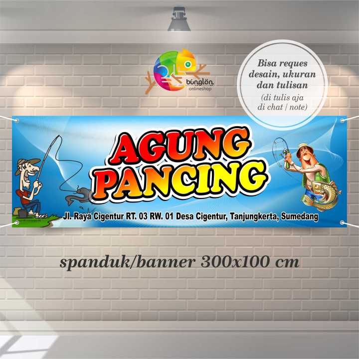 Spanduk Banner Pemancingan Ikan | Lazada Indonesia