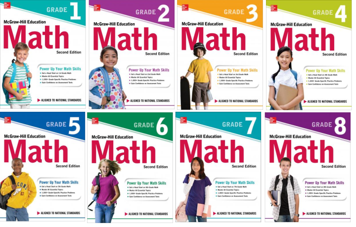 Math Grade 1 - 8 McGraw-Hill [McGraw-Hill] | Lazada