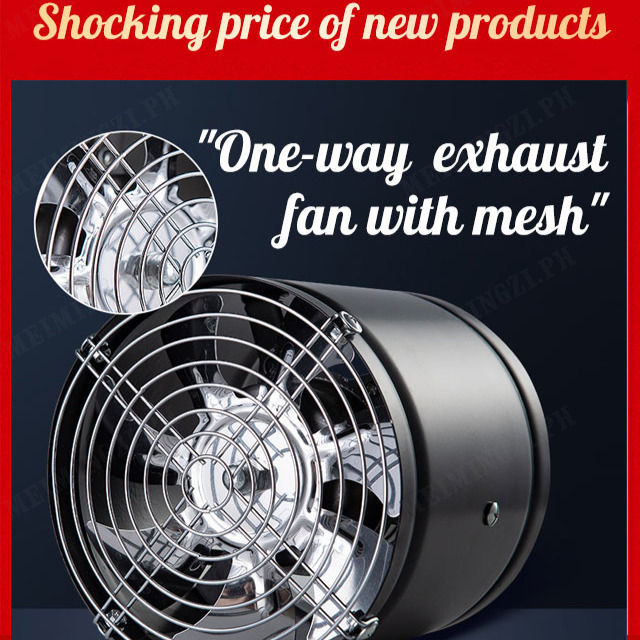 Bathroom super suction mesh exhaust fan with powerful multifunction ...