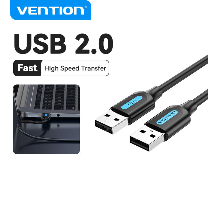 Vention USB to USB Cable Type A Male to Male USB 2.0 Cable High Speed ...