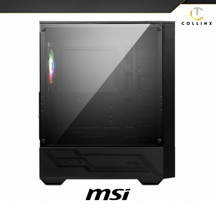 MSI MAG Forge 110R Glass Gaming Case | ATX Size | RGB Sync | Compatible ...