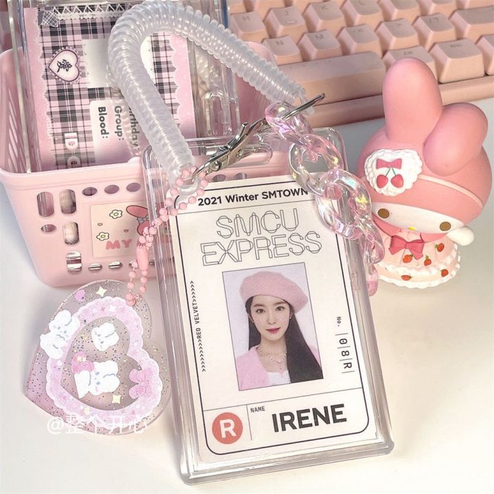 transparent acrylic card set keychain chasing star 3 inch small card ...