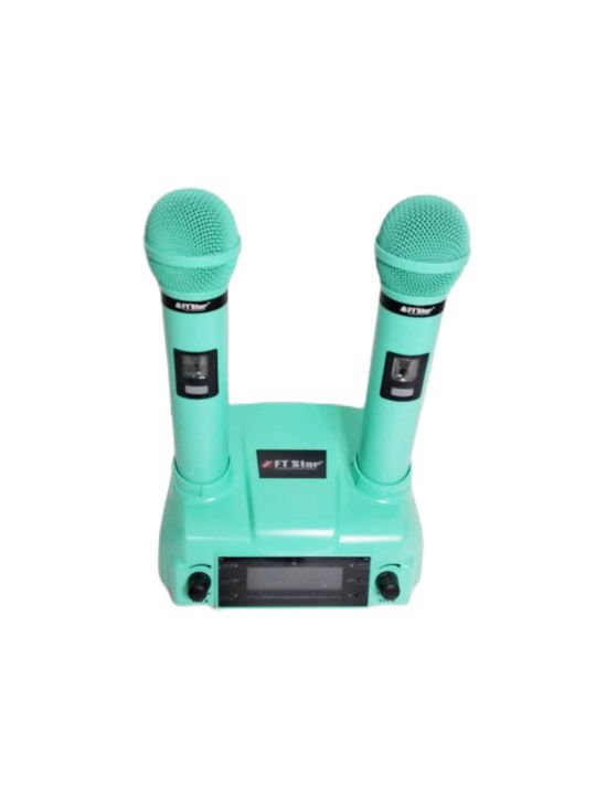 FT STAR PROFESSIONAL AUDIO SYSTEM F-02 INDUCTION RECHARGEABLE WIRELESS ...