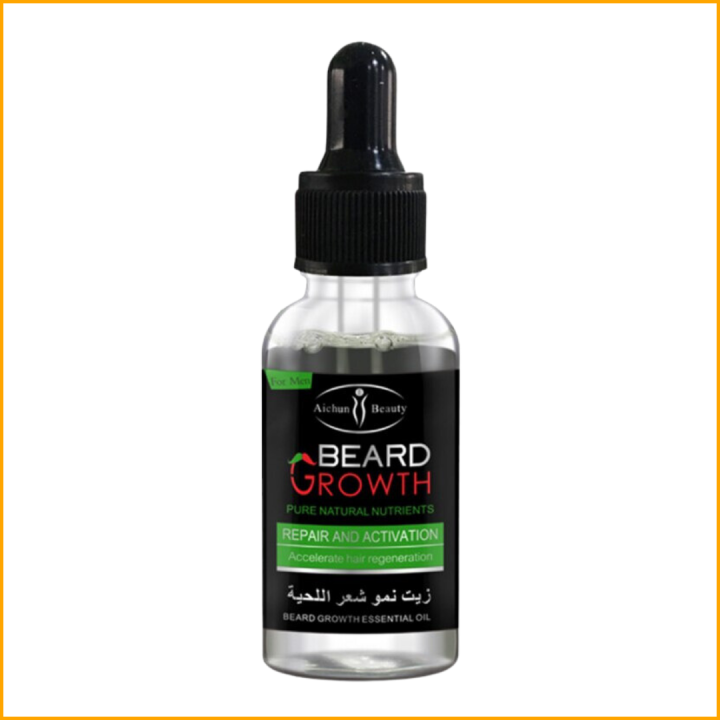 Beard Growth Premium Organic Pampatubo Ng Balbas Mustache Growth Oil ...