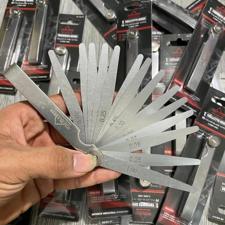 HARGA SUPLIER Feeler Gauge Set 13 Blade/Alat Ukur Celah Klep Katup ...