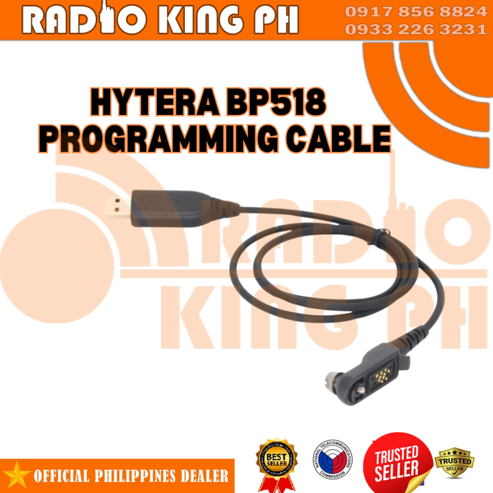 Programing Cable for HT Hytera BP518 ORIGINAL BP 518 | Lazada PH