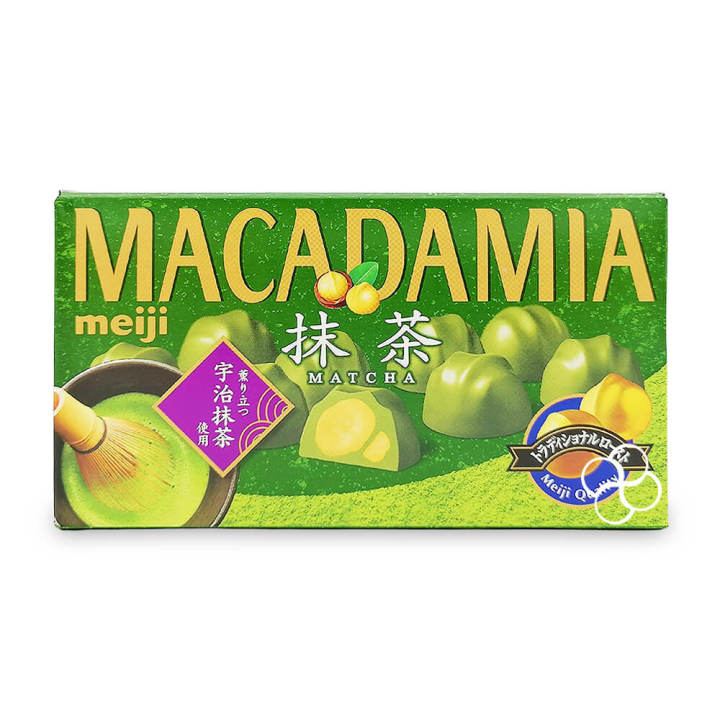 Meiji Macadamia Matcha Chocolate 63g | Lazada PH