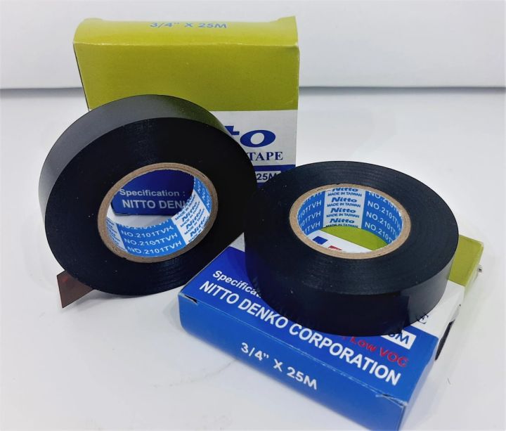 SOLASI NITTO | SOLASI LISTRIK 3/4 inch x 25M - SOLASI HITAM | SOLASI ...