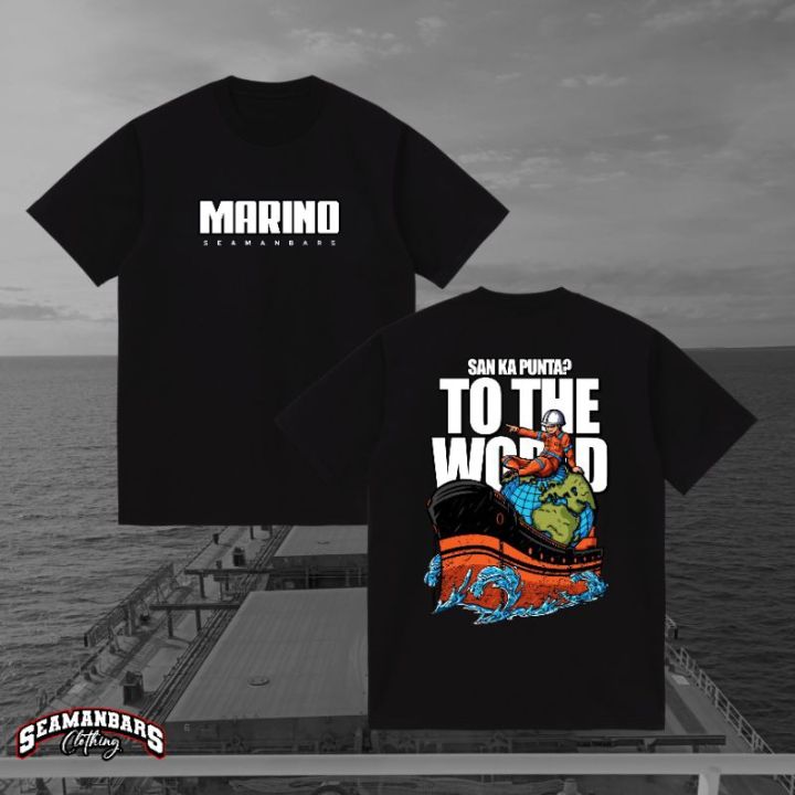 Seaman Shirt / San ka punta to the world | Lazada PH