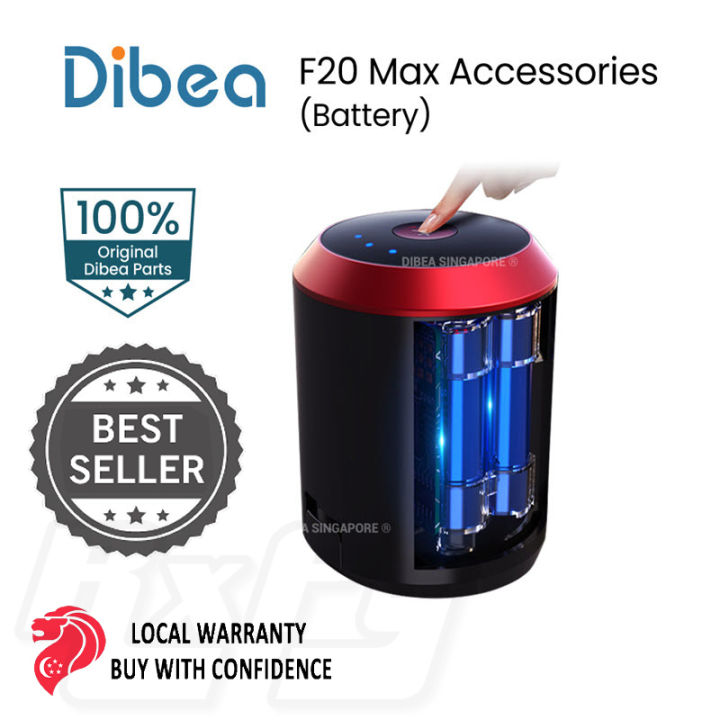 *Original* Battery Pack for Dibea F20 MAX Vacuum Cleaner Replacement ...