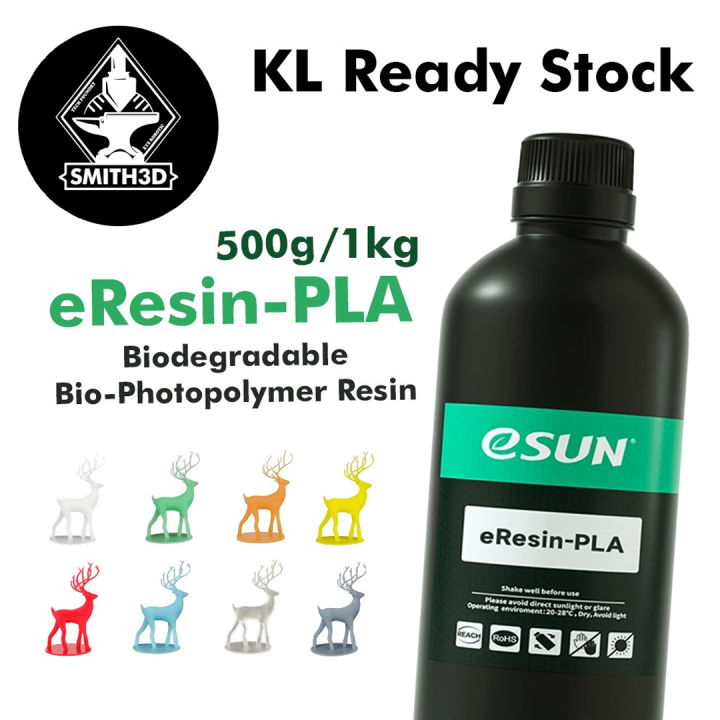 eSUN eResin-PLA Bio Resin 500g UV Resin 3D for Creality LD-002 / Elegoo ...