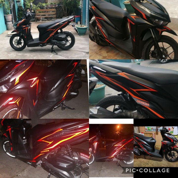 honda click game changer reflective sticker for version 2 only | Lazada PH