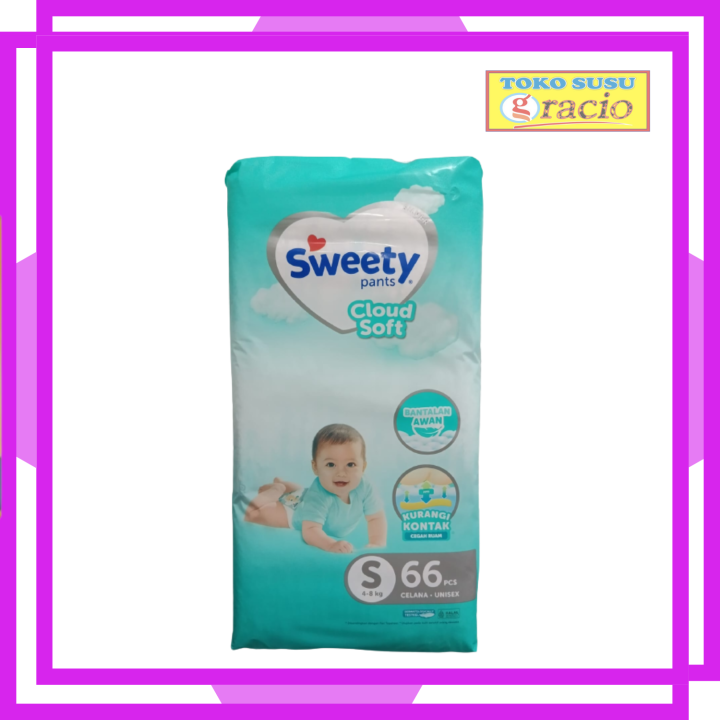 sweety silver pants cloud soft (S66, M60, L54, XL42, XXL32) | Lazada ...