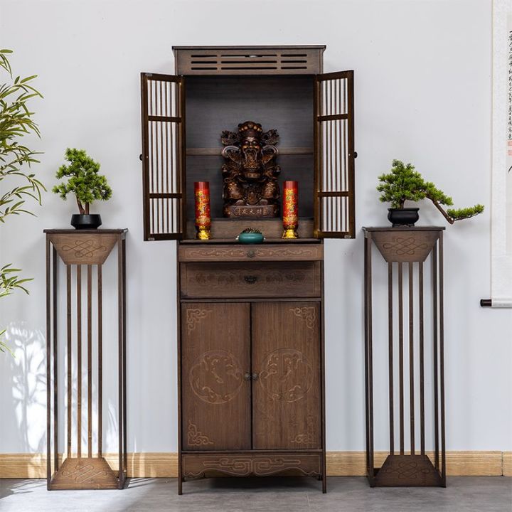 Buddha Altar Table Buddha Cabinet Prayer Table Buddna Shrine Cabinet ...