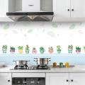 wallpaper dapur anti air anti api motif alat alat dapur 60cm*6M ...