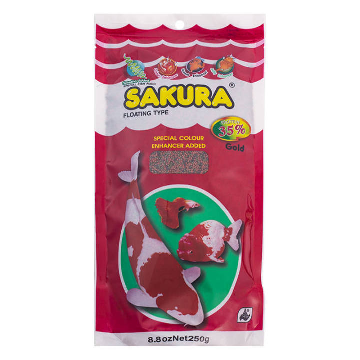ซากุระอาหารปลา 250ก Sakura Fish Food 250g | Lazada.co.th