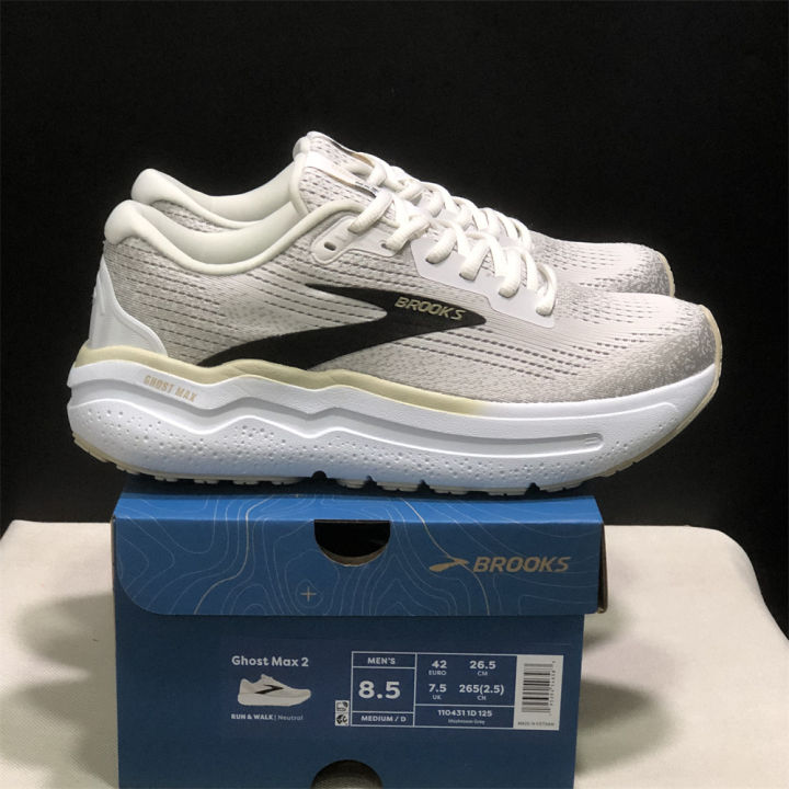 Brooks Ghost Max 2 Mens Wide Toe Box Road Running Shoes | Wide Athletic ...