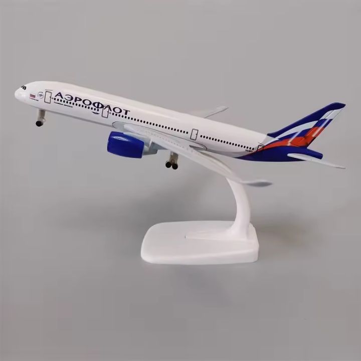 20cm Alloy Metal Russian Air Russia Aeroflot Airbus 350 A350 Airlines ...