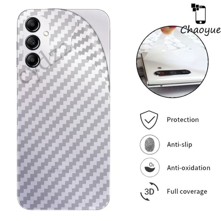 ฟิล์มป้องกันคาร์บอนไฟเบอร์ Samsung ss Galaxy A15 A25 A05 A05s A54 A34 A24 A14 A04 A04E A04s A03 ...