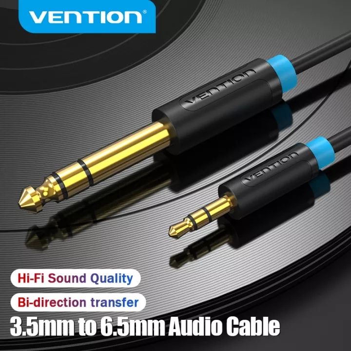 Vention 3.5mm to 6.5mm Jack Aux Cable Adapter untuk Adapter Bi ...