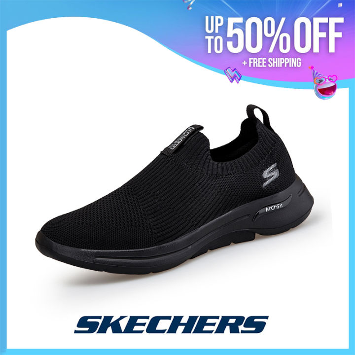 Skechers รองเท้าวิ่งออกกำลังกาย GOrun Elevate-Athletic Slip-on สำหรับ ...