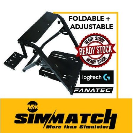 X SIM RIG STAND Racing Simulator Steering Wheel Stand for Logitech G25 ...