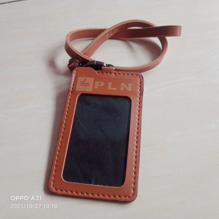 Tempat kartu holder id card / name tag PLN | Lazada Indonesia