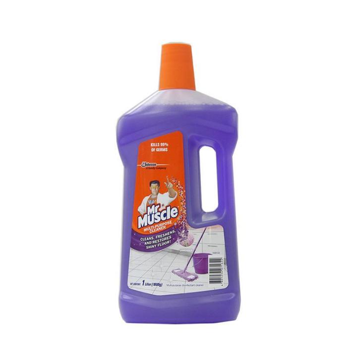 Mr. Muscle Multi-Purpose Cleaner Lavender 1L | Lazada PH