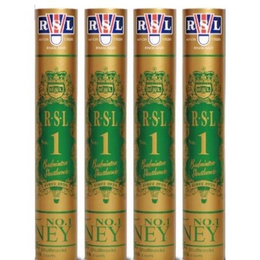 RSL TOURNEY NO.1 BADMINTON SHUTTLECOCK Feather Shuttlecocks High ...