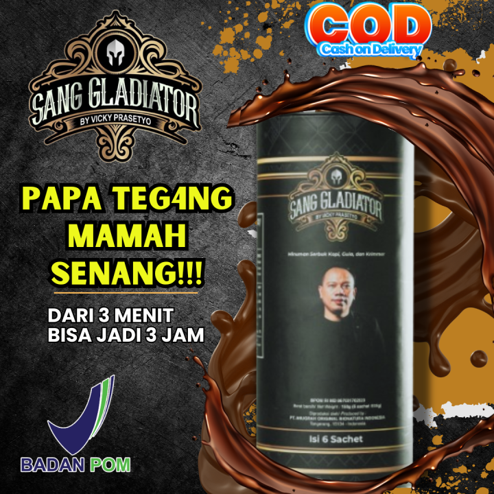 Kopi sang gladiator | Kopi Gladiator | Gladiator Coffee Kopi Herbal ...