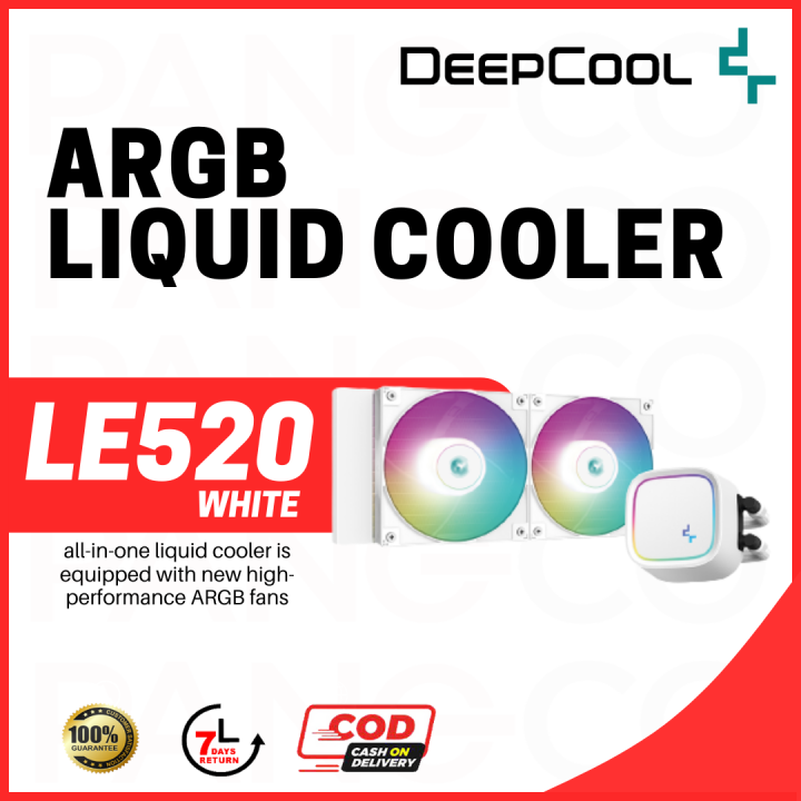 Deepcool LE520 240mm AIO Liquid Cooler w/ Anti-Leak Tech, High ...