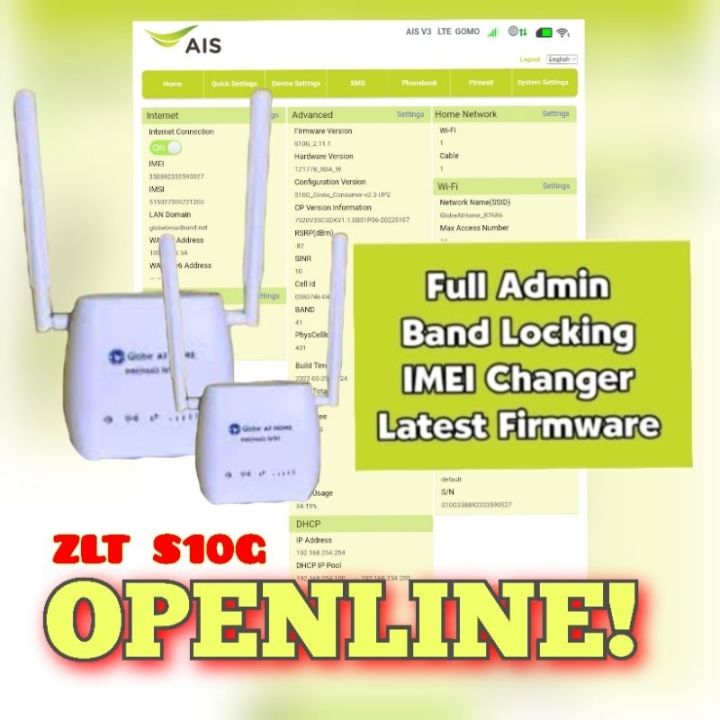 ZLT S10G | OPENLINE AIS V3 | PREPAID WIFI ( SECONDHAND ) | Lazada PH