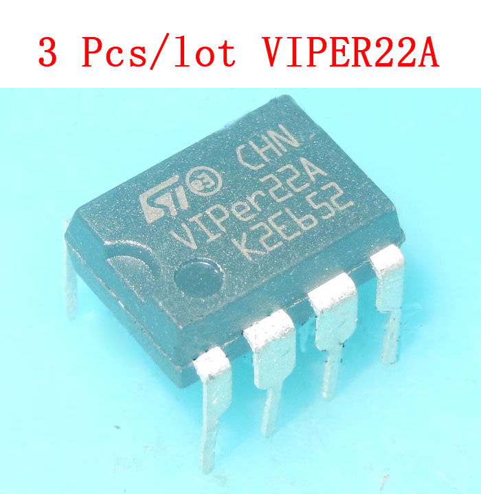 VIPER22A 3ชิ้น/ล็อต DIP8ชิปแปลง AC/DC | Lazada.co.th