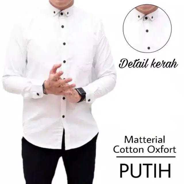 Kemeja Lengan Panjang Pria Ukuran S 5XL | Kemeja Panjang Pria Jumbo Big ...