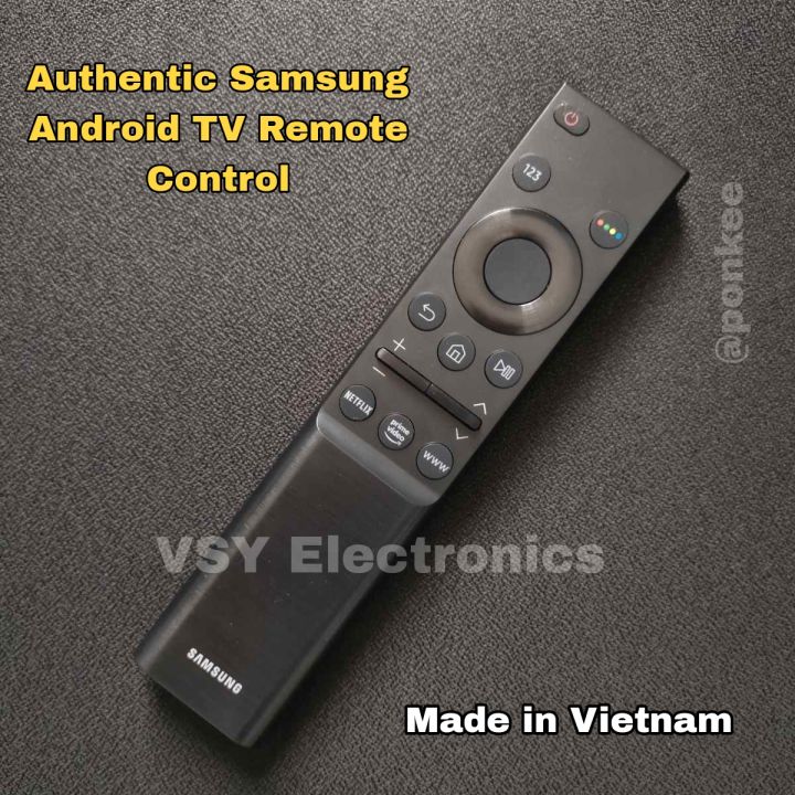 Original Authentic Samsung Android TV Remote Control Made in Vietnam ...