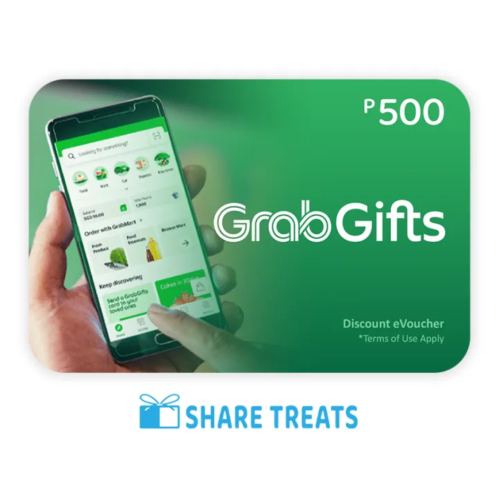 GrabGifts P500 Gift Code (SMS eVoucher) | Lazada PH