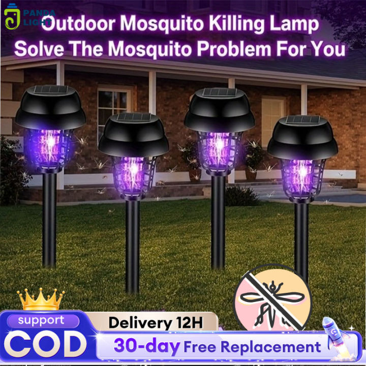 Solar Mosquito Killer Light Outdoor Insects Killer Waterproof Garden ...