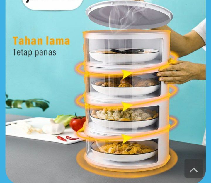 FOOD STORAGE MULTIFUNCTION 4 SUSUN MS TEMPAT MAKAN | Lazada Indonesia