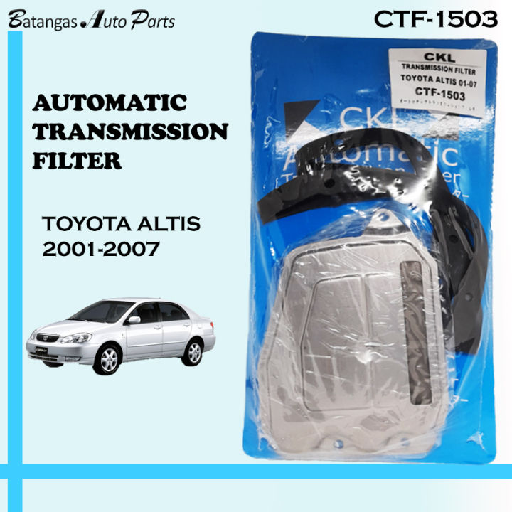 CKL AUTOMATIC TRANSMISSION FILTER for TOYOTA ALTIS 2001-2007 PART NO: CTF-1503 | Lazada PH