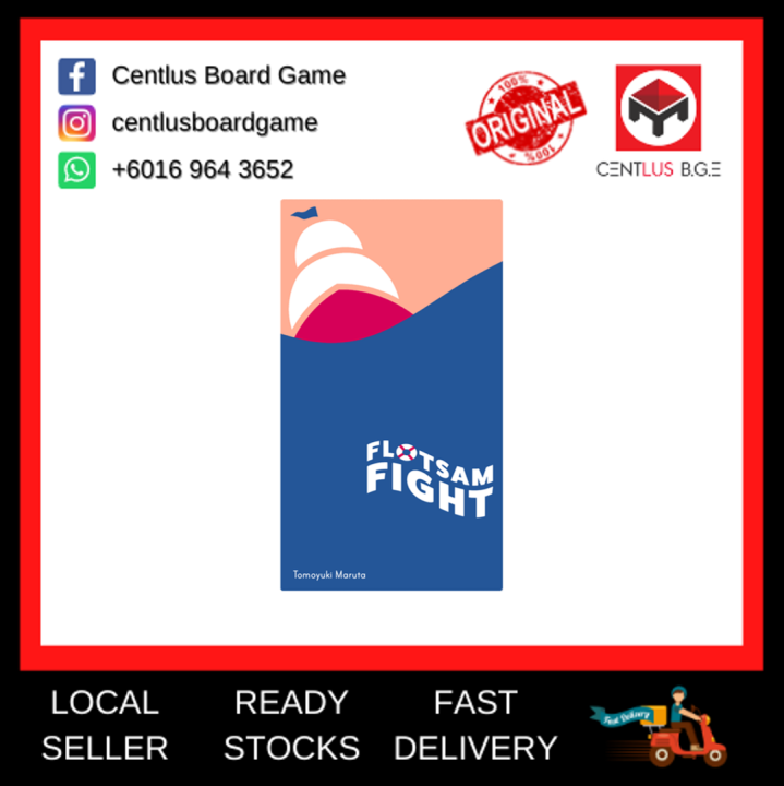[Centlus] Flotsam Fight Board Game | Lazada