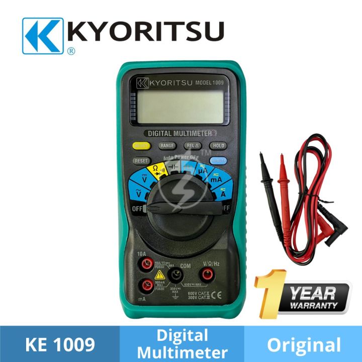 KYORITSU 1009 Digital Multimeter (ORIGINAL) *FREE BATTERY* JAPAN | Lazada