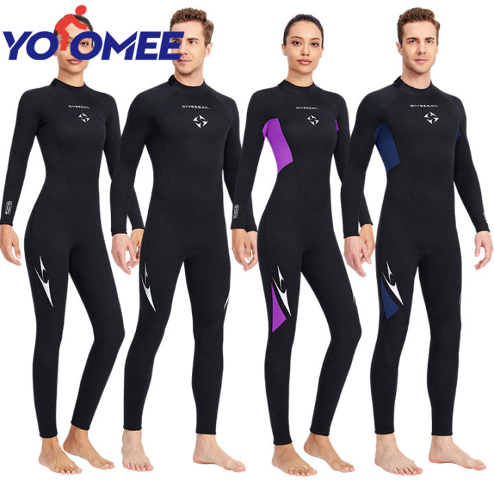 Yoomee Bộ Đồ Bơi Cao Su Tổng Hợp 3MM Mới, Bộ Đồ Toàn Thân Cho Nam Nữ Đồ ...