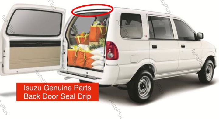 Isuzu Genuine Parts Back Door Rubber Seal Drip Weatherstrip: Crosswind ...