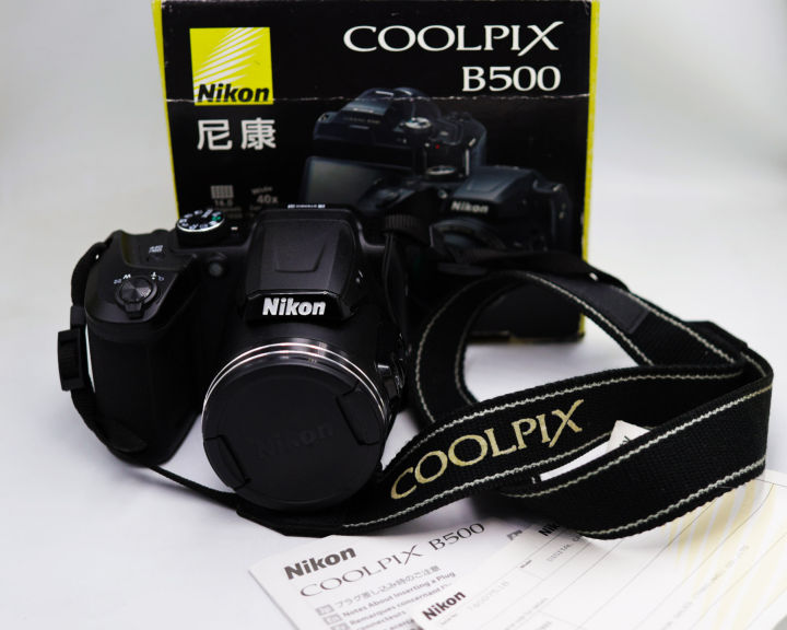 Nikon Coolpix B500 Wi-Fi, NFC, Bluetooth, 22.5-900mm, 4-Axis Hybrid VR ...