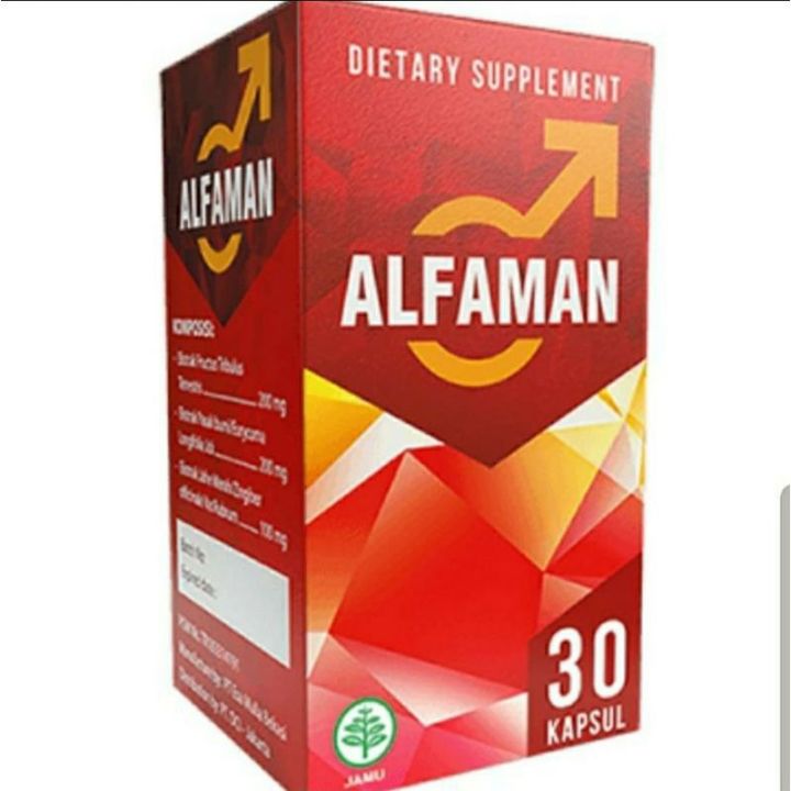 ALFAMAN SUPLEMEN PENAMBAH STAMINA PRIA | Lazada Indonesia