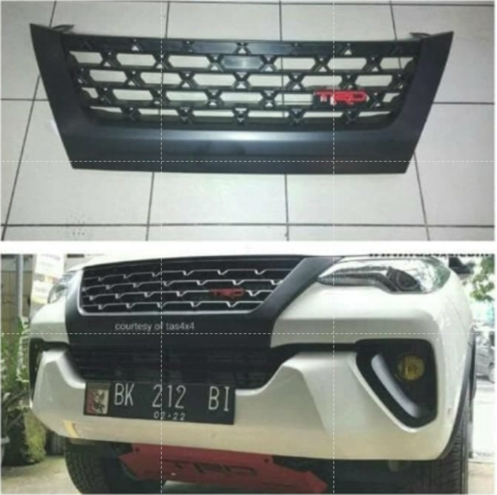 Front grill trd mobil All new fortuner 2016-2020 | Lazada Indonesia
