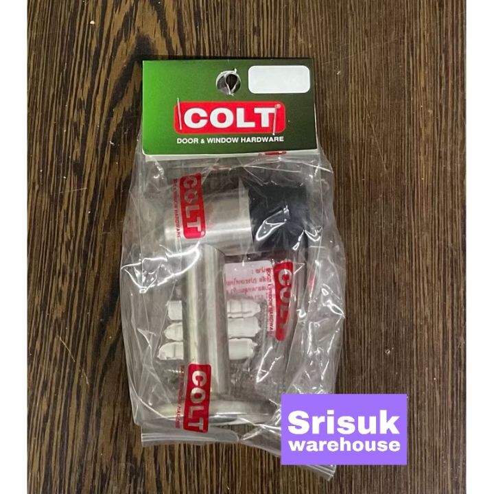 Colt #17/1 3” ss กันชนประตู ยางดำไม่มีตะขอเกี่ยว | Lazada.co.th